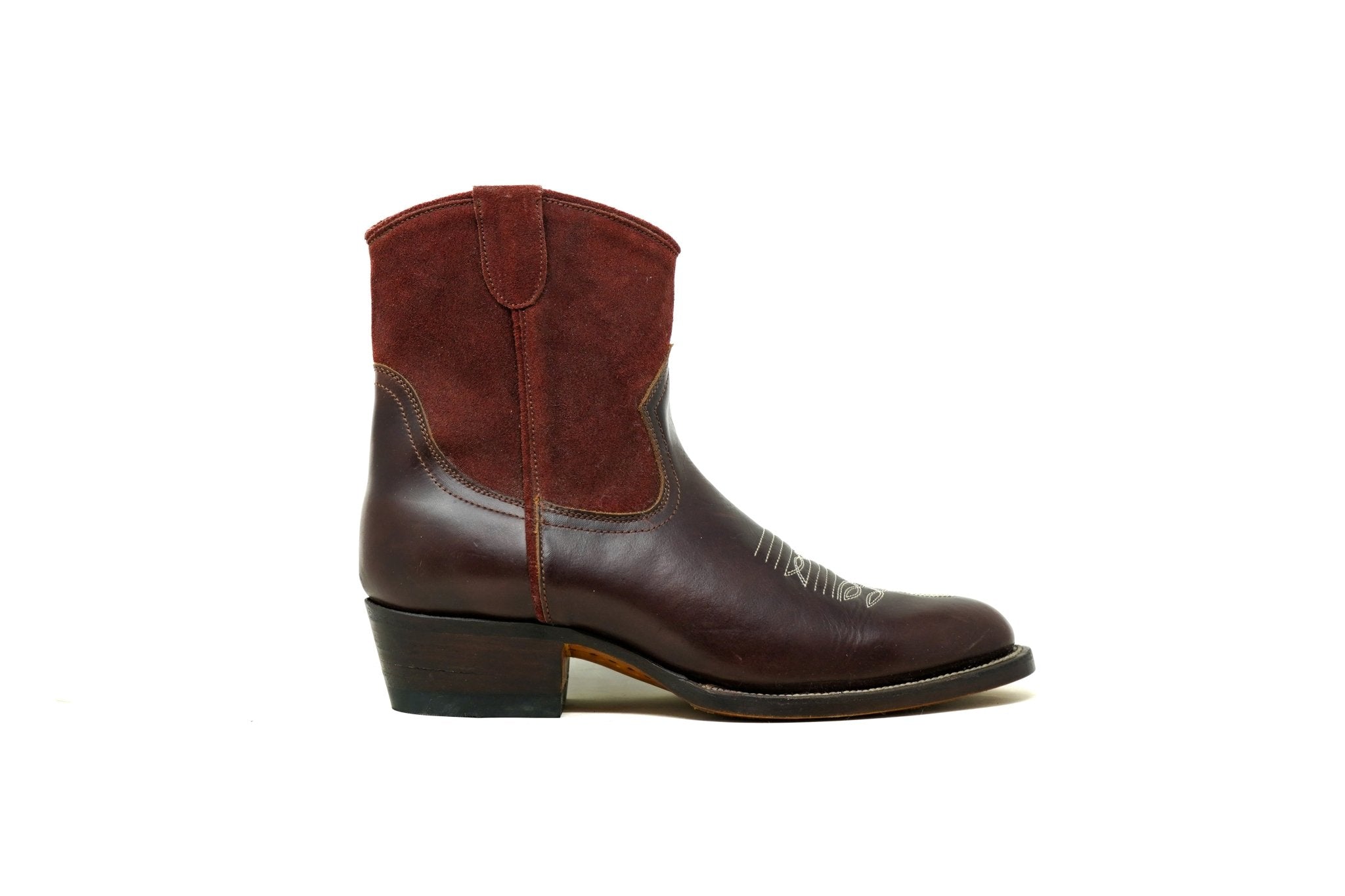 Ava Boots Brick- Roper Western Boot – Unmarked
